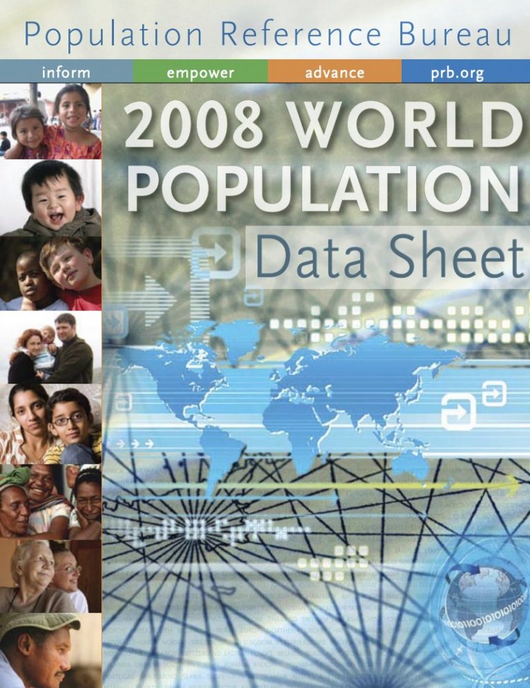 2008 World Population Data Sheet | PRB