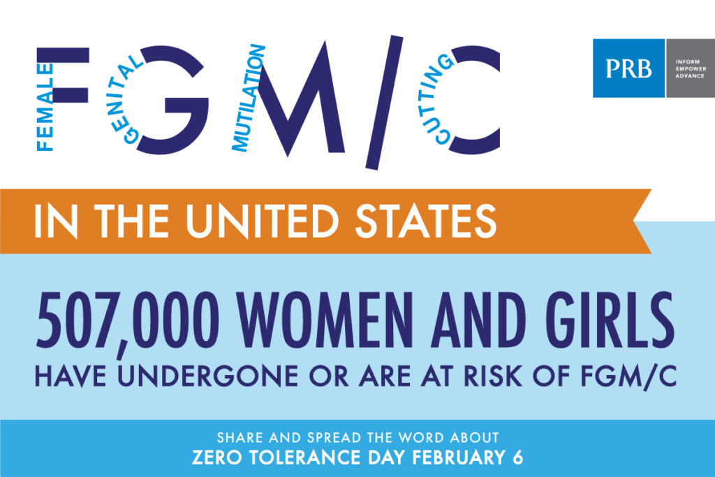 Women and Girls at Risk of FGM/C in the United States Graphics | PRB