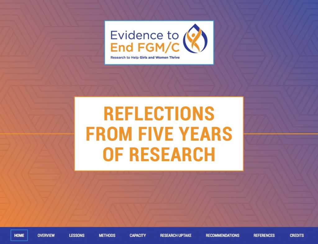 Reflections From Five Years of Research on FGM/C | PRB