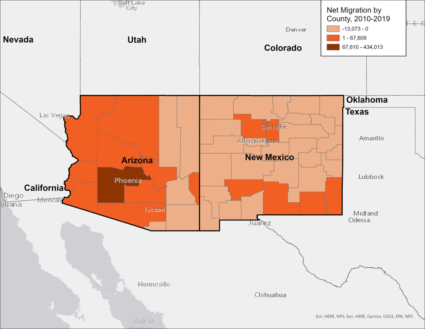 Growth and Migration in the American Southwest: A Tale of Two States | PRB